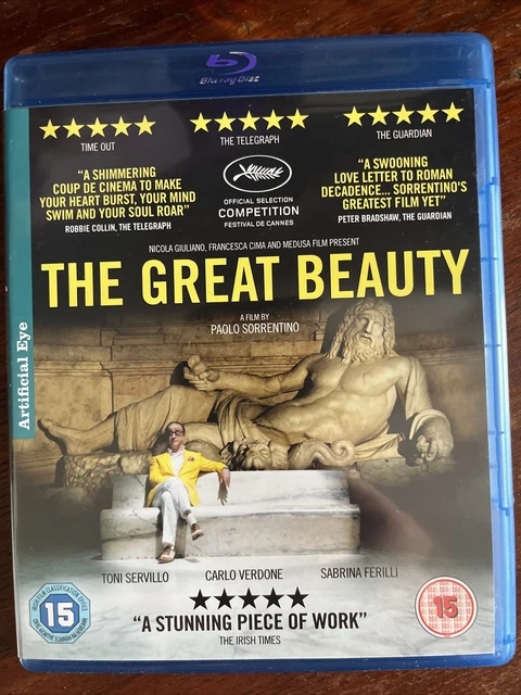 THE GREAT BEAUTY (Blu-ray) Toni Servillo Sabriba Ferilli Carlo ...