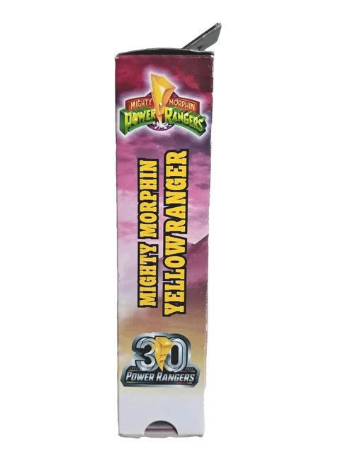 MIGHTY MORPHIN POWER Rangers Yellow Ranger VHS Box Figure 30th ...
