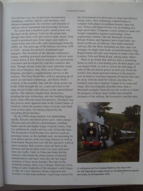 Encyclopedia Of Trains And Locomotivesguide To Steam Diesel
