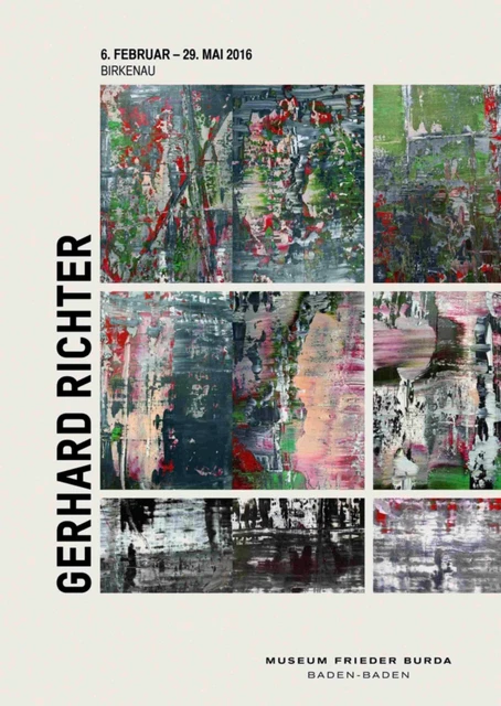 GERHARD RICHTER - Plakat - Birkenau, Museum Burda, 100 x 71 cm EUR 115,00 - PicClick DE