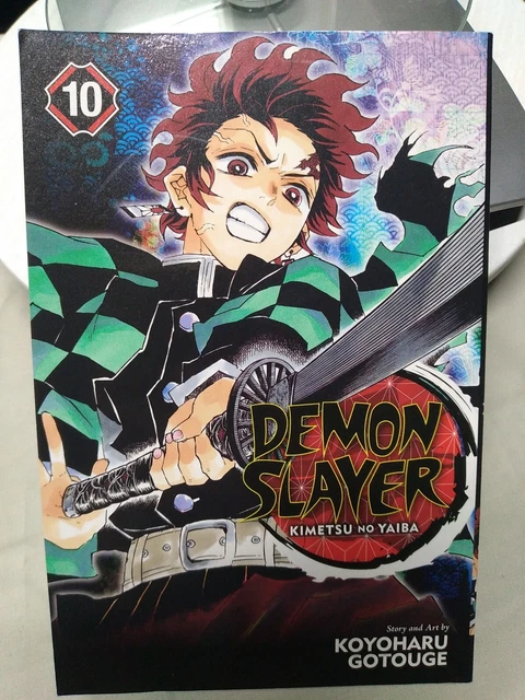 DEMON SLAYER KIMETSU no Yaiba Manga English Version Vol. 10 $7.99 ...