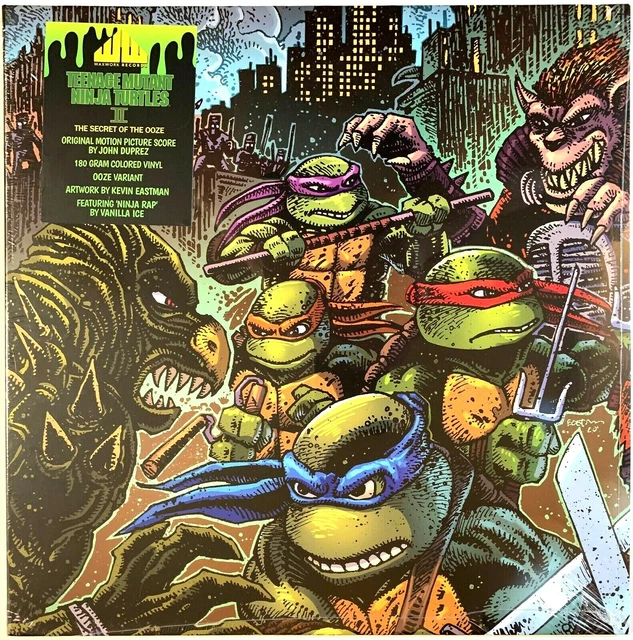 TEENAGE MUTANT NINJA Turtles II: The Secret of the Ooze Banda sonora ...