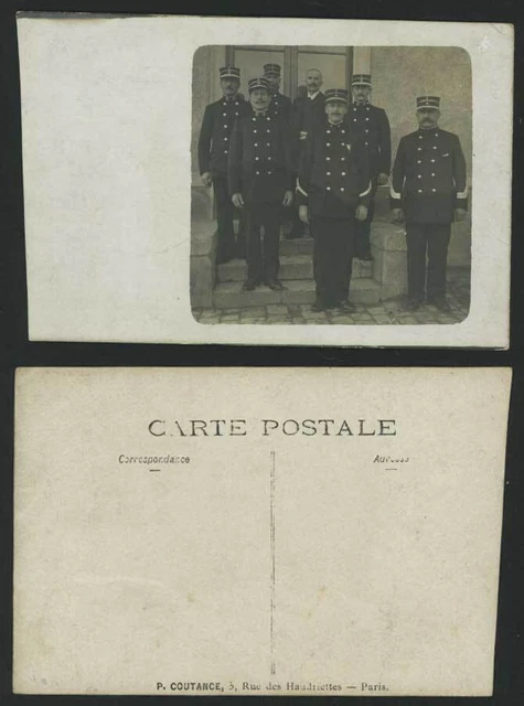 WW1 GENERALS MOUSTACHE Military Uniform Old Real Photo Postcard P ...