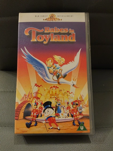 RARE BABES IN Toyland PAL VHS, 1997 , Childhood Nostalgia Christmas £7. ...