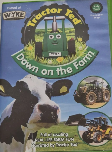 TRACTOR TED - Down on the Farm - Cheese Making - DVD Kids UK SELLER £5. ...