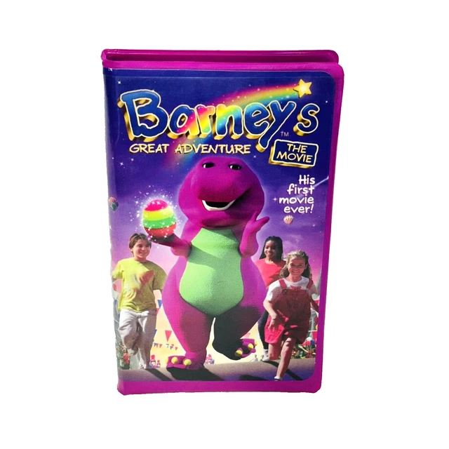 BARNEY - BARNEYS Great Adventure: The Movie VHS 1998 Classic Cartoon ...