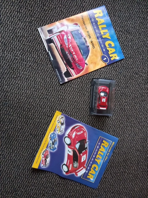 DEAGOSTINI RALLY CAR Collection Issue 1 Peugeot 206 WRC + Magazine ...