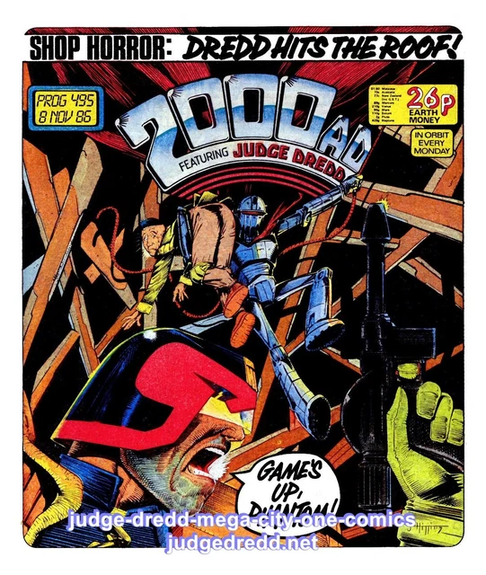 2000AD PROG 469-489 Strontium Dog Rage All 21 Real Comics 1986 (m) Not ...