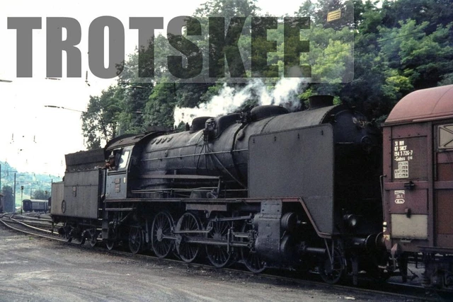 35MM SLIDE JZ Yugoslavia Railways Steam Loco 06 001 1973 Original £4.97 ...