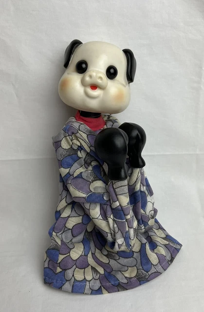VTG RARE ROJUS Pig Punching Boxing Hand Puppet Toy £41.18 - PicClick UK