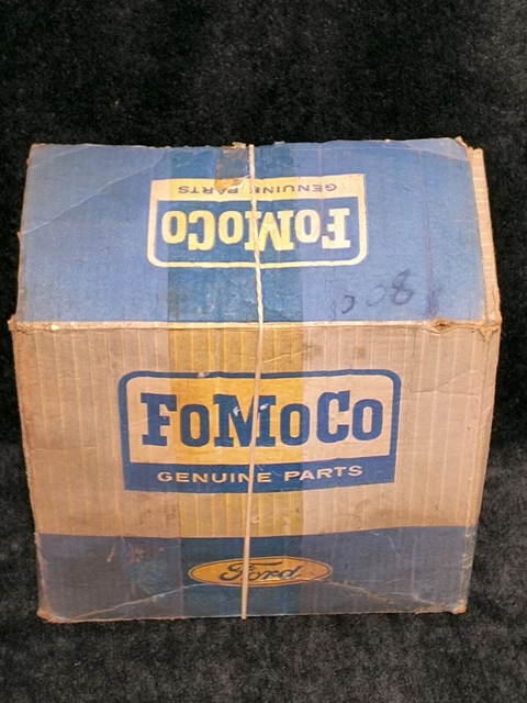 1950S BRITISH MADE FORD FoMoCo GENUINE PARTS Cardboard Box GT BRITAIN ...