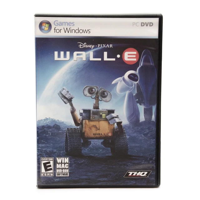DISNEY PIXAR PC Game WALL-E (Windows/Mac, 2008) Windows Mac DVD Rom ...