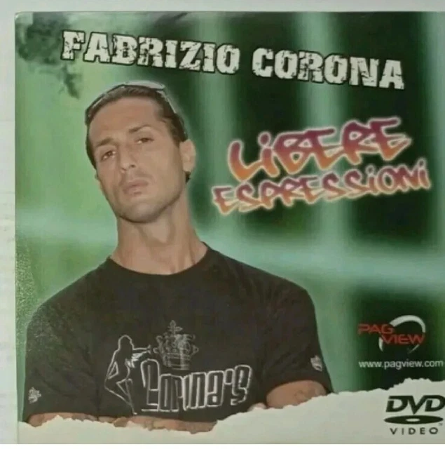 DVD FABRIZIO CORONA Libere Espressioni 2017 Corona'S PagView EUR 8,50 - PicClick IT