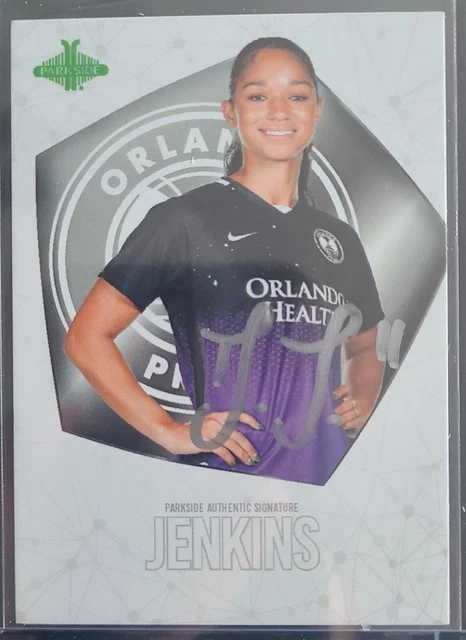 DARIAN JENKINS 2022 Parkside Nwsl Signature Series Sur Carte Auto #Ss ...