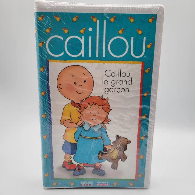 CAILLOU: CAILLOU LE Grand Garcon (VHS, 1997,Sony Wonder) Version ...