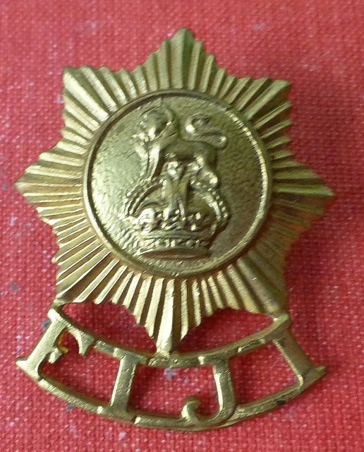 WW2 BRITISH COLONIAL Army Fiji Defence Force Original Kc Lion Gaunt Cap ...