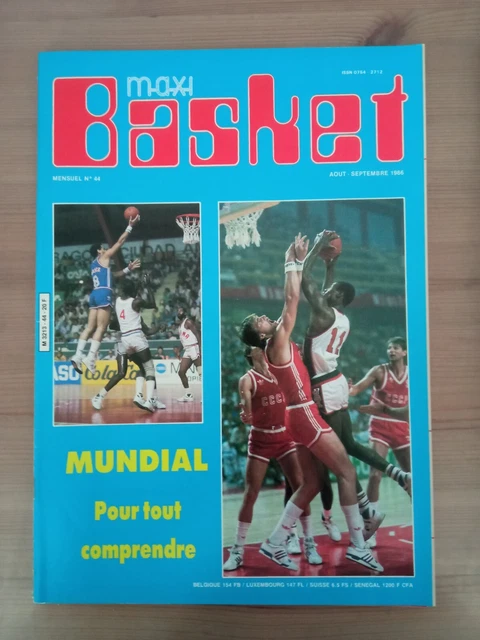 MAXI BASKET N° 44 - RARE revue magazine des Années 80 EUR 6,00 ...