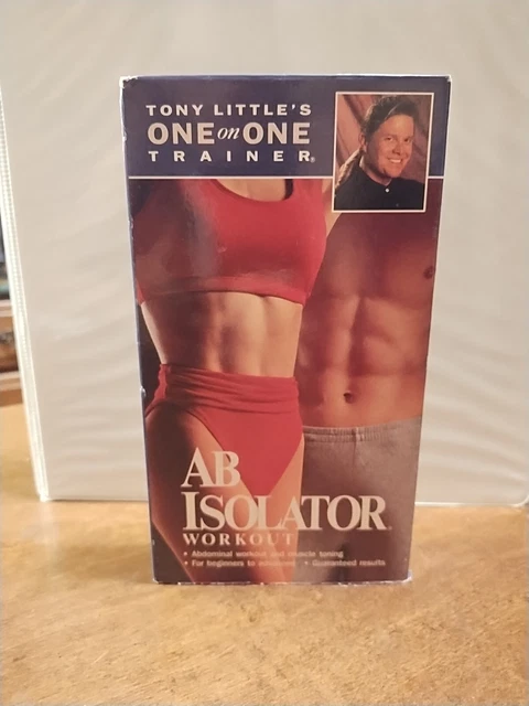 VINTAGE VHS AB Isolator Workout Tony Little £12.00 - PicClick UK