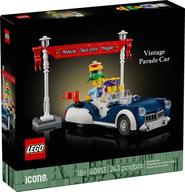 LEGO ICONS 40913 Oldtimer-Parade 2026 GWP Exklusiv ⭐️NEU+OVP⭐️ EUR 28 ...