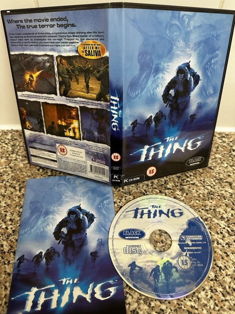 THE THING (PC CD-ROM, 2002) Survival Horror Game Manual Included MINT ...