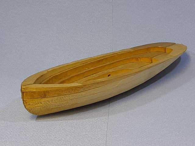 VINTAGE MODEL BOAT HULL. Balsa Wood. 18" £4.95 - PicClick UK