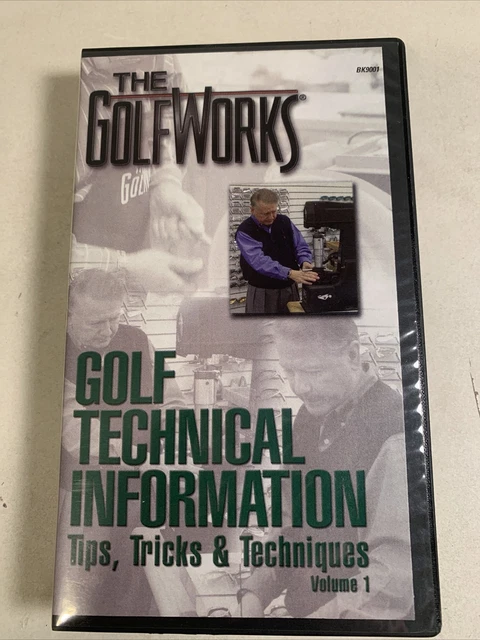 GOLFWORKS VHS VOLUME 1 Technical Information Tips Tricks Techniques ...
