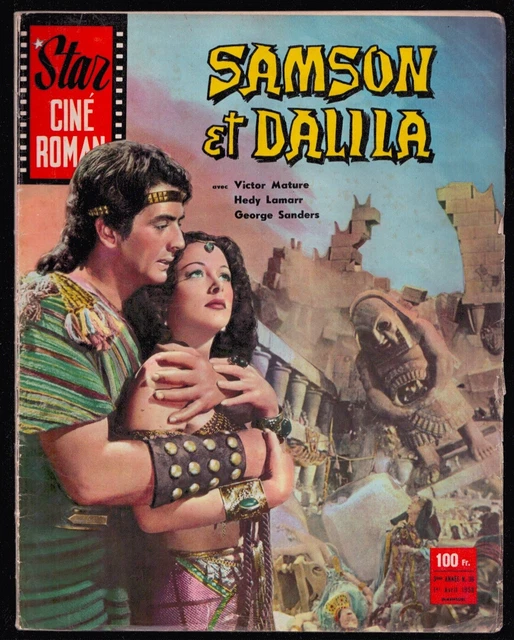REVUE STAR CINE Roman N°36. Samson Et Dalila. 1958. Victor Mature. EUR ...