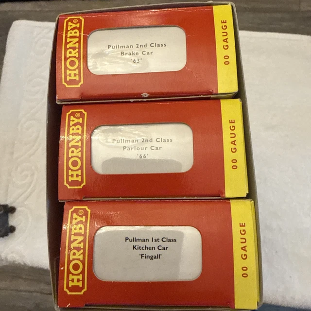 HORNBY R4169 BOURNEMOUTH Belle Pullman Cars No63 No66 Fingall BNIB Ref ...
