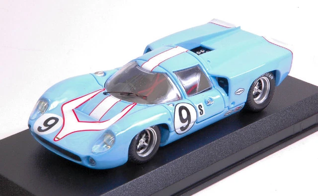 COCHE AUTO ESCALA 1:43 Best Model Lola T 70 Coupe N.9 Dnf diecast EUR ...
