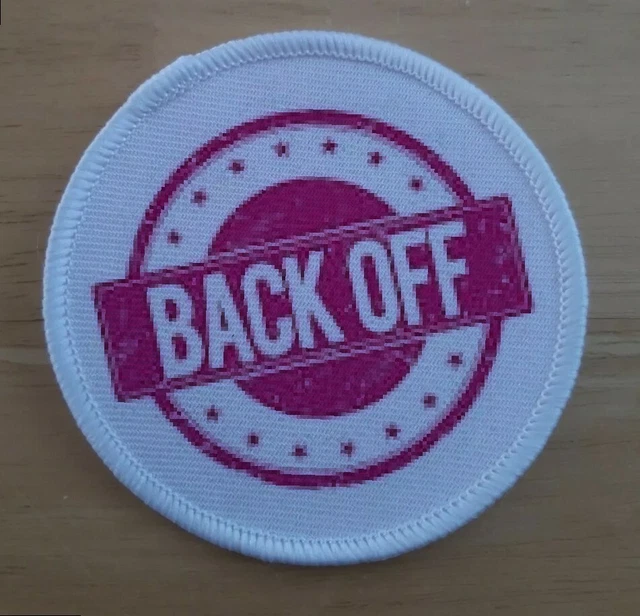 BACK OFF KEEP Your Distance Patch Patches Badges EUR 6,94 - PicClick FR