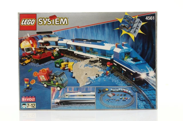 LEGO TRAIN 9V Set 4561 Railway Express with Transformer and Speed ...