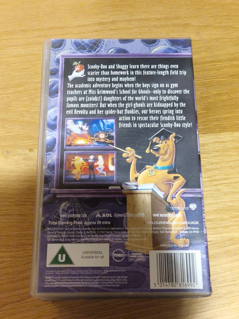SCOOBY-DOO AND THE Ghoul School VHS (1988) Warner Home Video UK – U ...