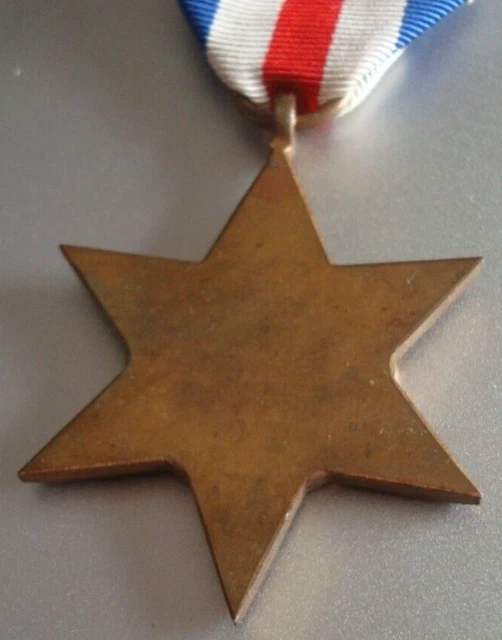 ORIGINAL BRITISH - WW2 FRANCE & GERMANY STAR FULL SIZE MEDAL £13.50 ...