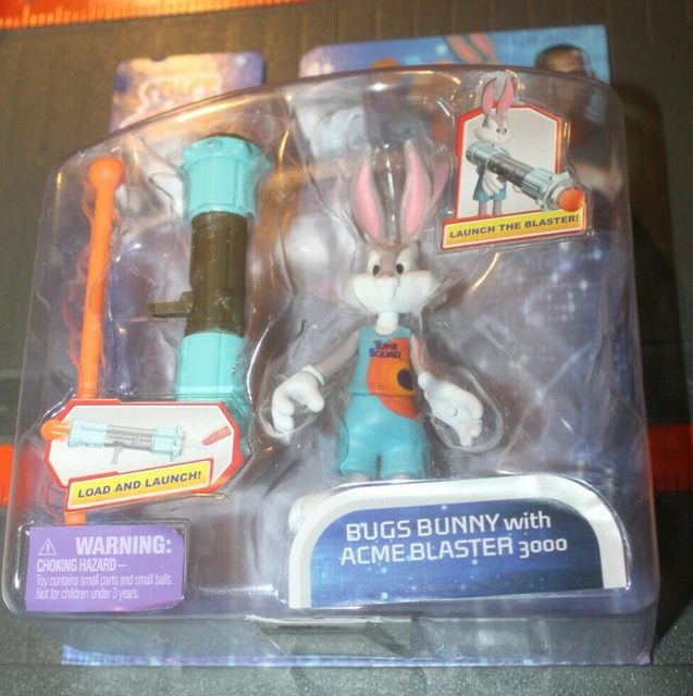 SPACE JAM: A New Legacy Bugs Bunny with Acme Blaster 3000 Action Figure ...