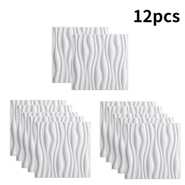 3/6SQM 3D WALL Panels Covering Cladding Wallpaper Kitchen Decor Tiles ...