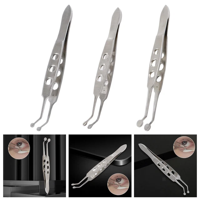 MEIBOM-DRÜSENPINZETTE AUGENWERKZEUGE CLIP für Augenliddrüsenmassage EUR ...