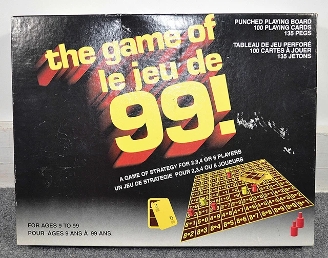 THE GAME OF 99 le jeu de 99 Board Game 1963 - 100% Complete: All Cards ...