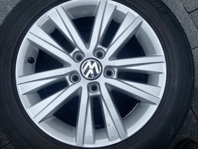 1X ALUFELGE FELGE Estrada Original VW Golf 5K0601025AJ Felge 6,5Jx16 ...