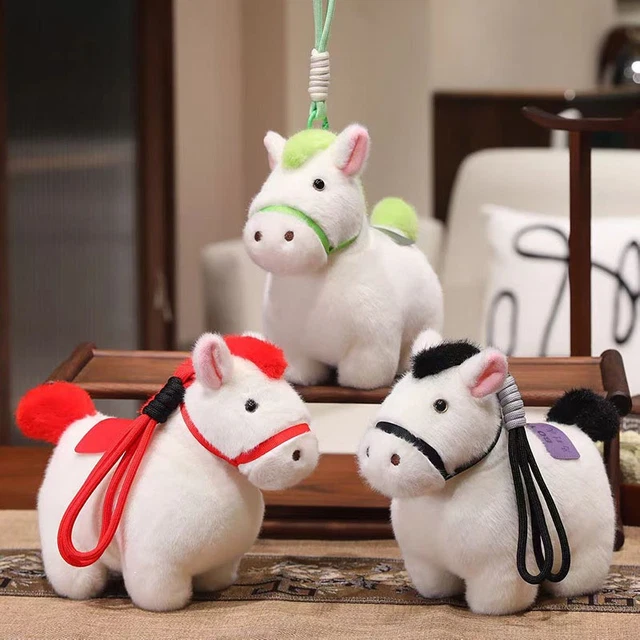 SUNSHINE RAINBOW PONY Plush Toy Keychain With Soft Short Plush For Kids ...