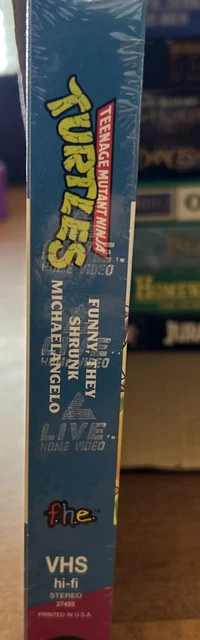TMNT HI-C VHS Teenage Mutant Ninja Turtles Promo THEY SHRUNK ...