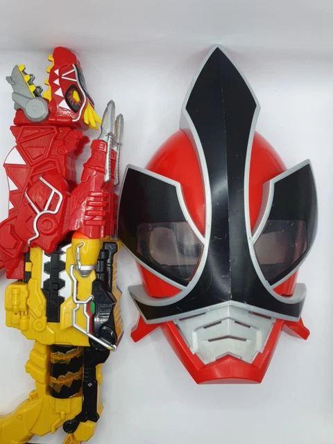 POWER RANGERS DINO Charge Deluxe Super Charge Morpher Blaster & Red ...