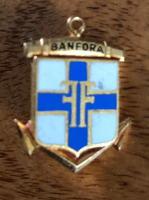BANFORA 1946 PAQUEBOT Cie Fabre Marseille insigne Badge émail ORIGINAL Augis EUR 15,00 - PicClick FR