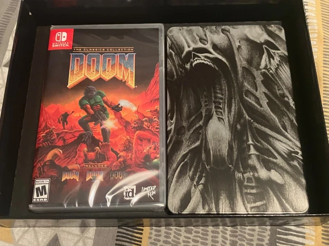 DOOM THE CLASSICS Collection Limited Run Games Nintendo Switch ...