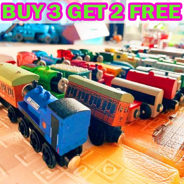 THOMAS BRIO TANK Engine Trains Tender Wooden Magnetic Railway Play ...