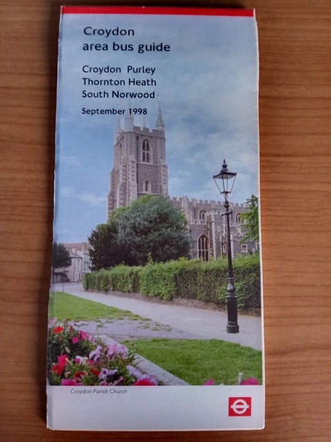 LONDON TRANSPORT BUSES Croydon area bus guide Purley Thornton Heath ...