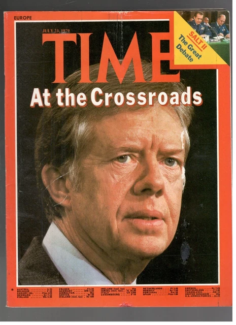 JIMMY CARTER AT the Crossroads Time Magazine 1979 July 23 £34.70 ...
