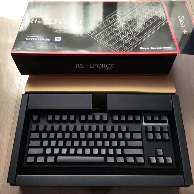TOPRE REALFORCE R2TL-USV-BK Wired Keyboard English Layout Tenkeyless ...