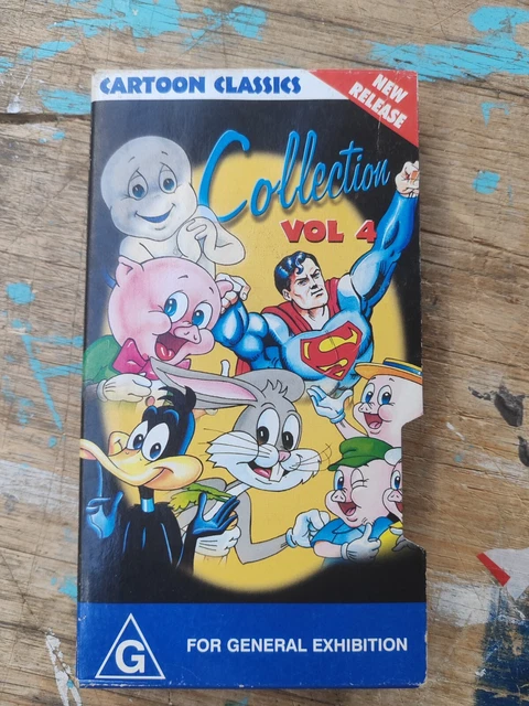 CARTOON CLASSICS COLLECTION | Volume 4 | PAL/SECAM | Video VHS Cassette ...