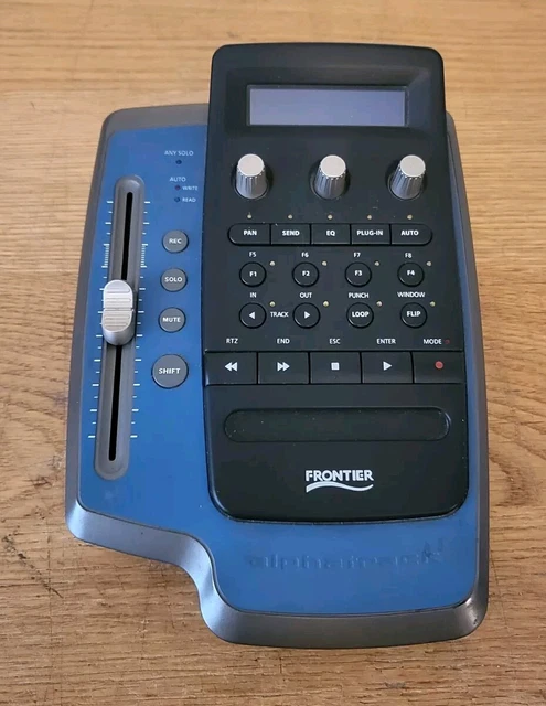 FRONTIER DESIGN ALPHATRACK MIDI Controller USB Motorised Fader PC or ...