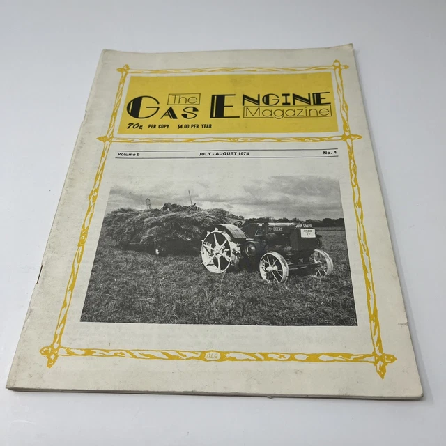 1974 THE GAS Engine Magazine 1938 U Deluxe MM Tractor 40-80 Avery £7.80 ...
